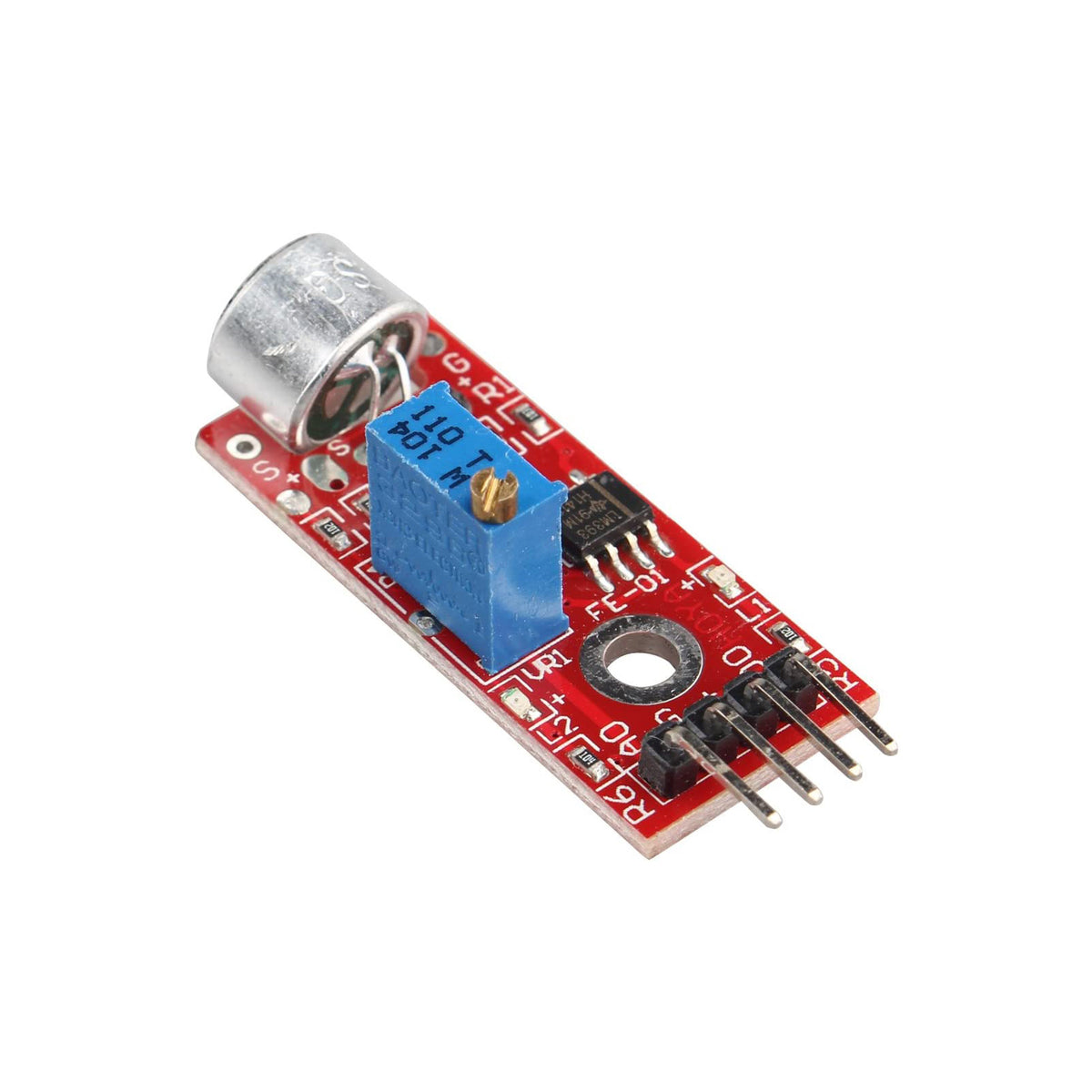 HALJIA High Sensitivity Microphone Sound Voice Detection Sensor Module