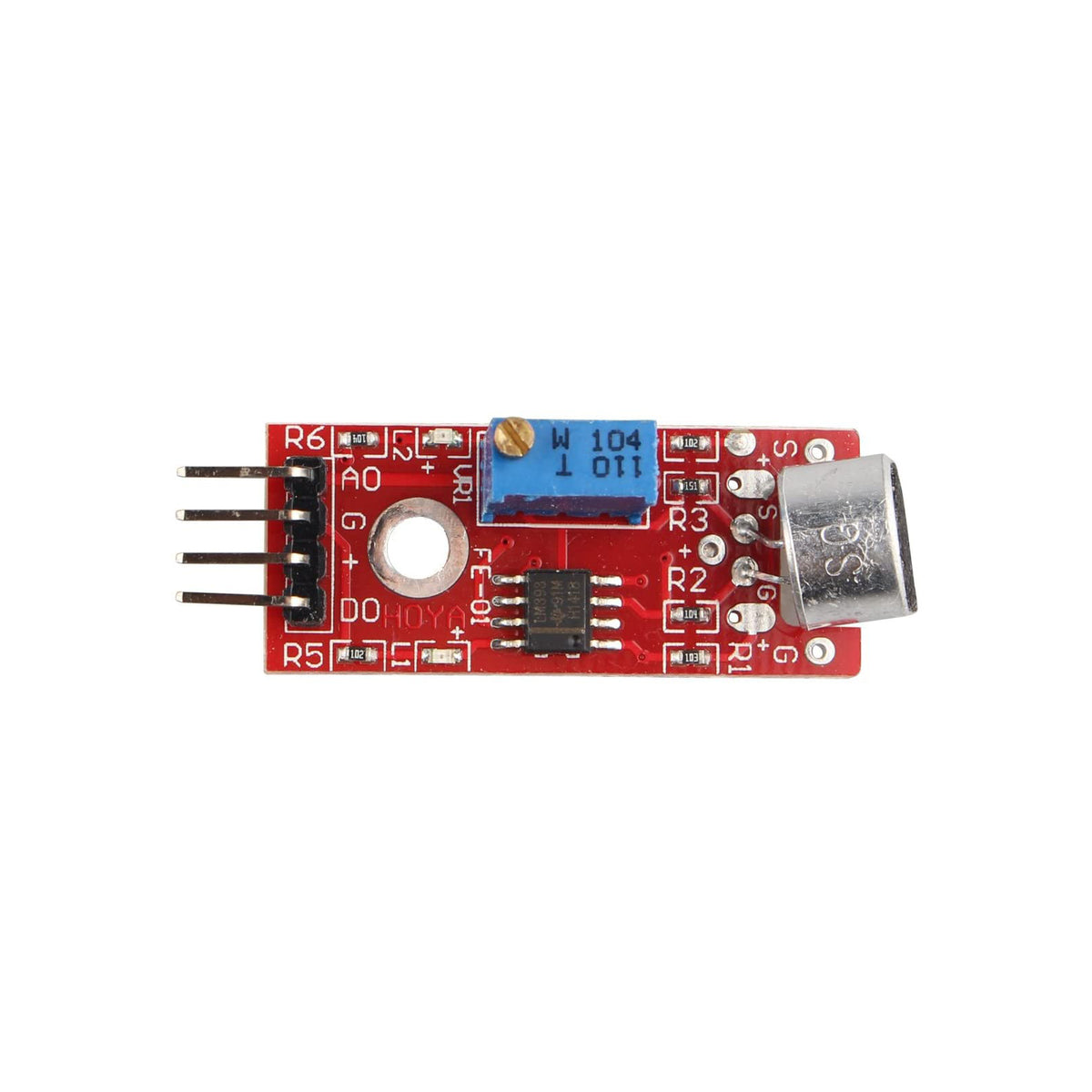 HALJIA High Sensitivity Microphone Sound Voice Detection Sensor Module