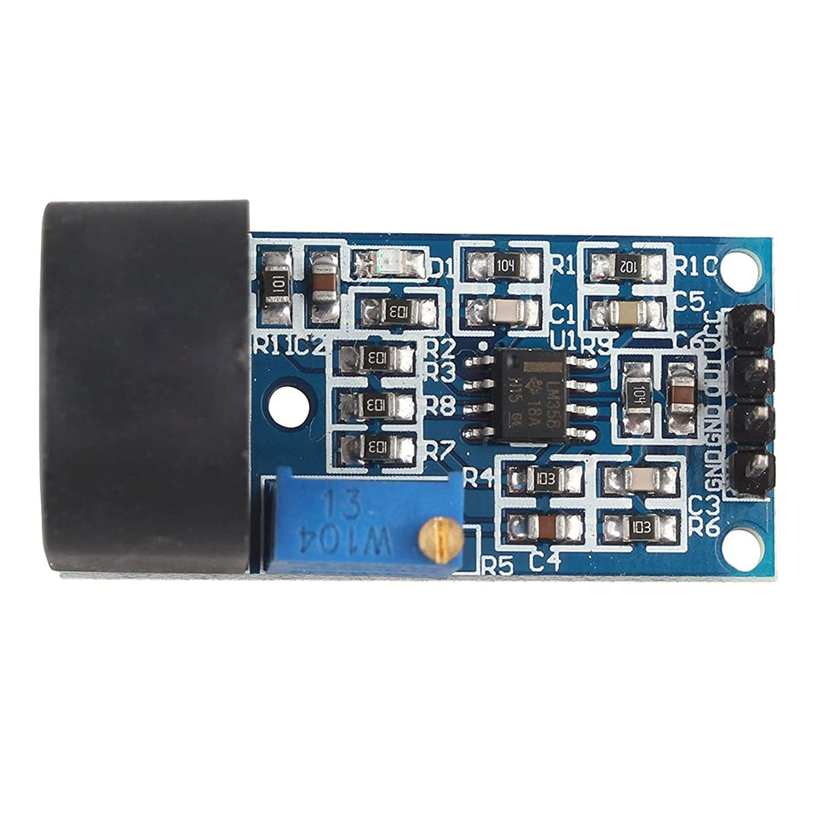 HALJIA 5A Single Phase AC Current Sensor Module With Active Output Tra