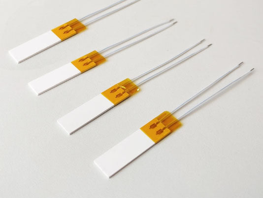 HALJIA 4PCS Wired MCH Metal Ceramic Heater Plate Heating Element 25mm