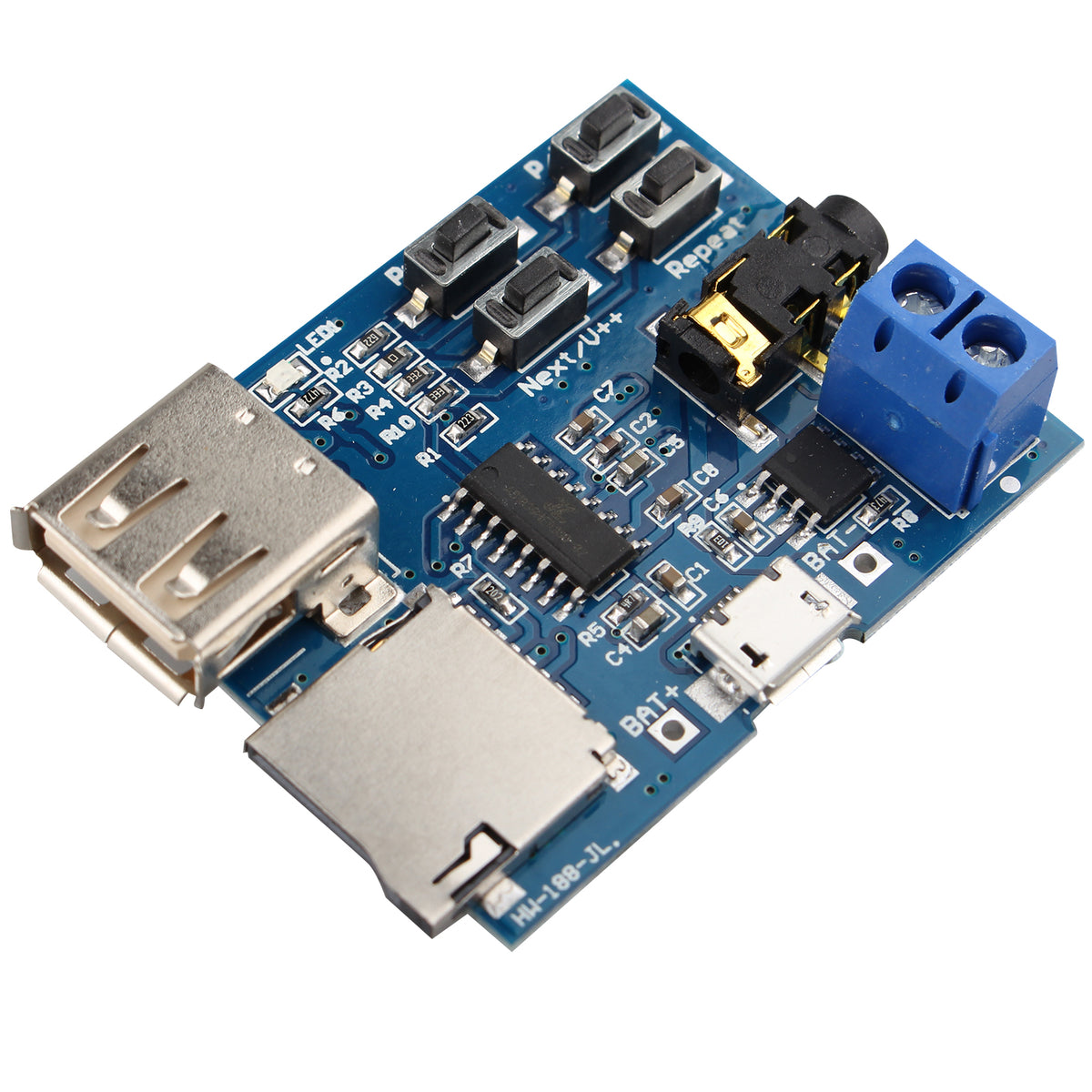 HALJIA MP3 Format Lossless Decoders Decoding Power Amplifier MP3 Playe