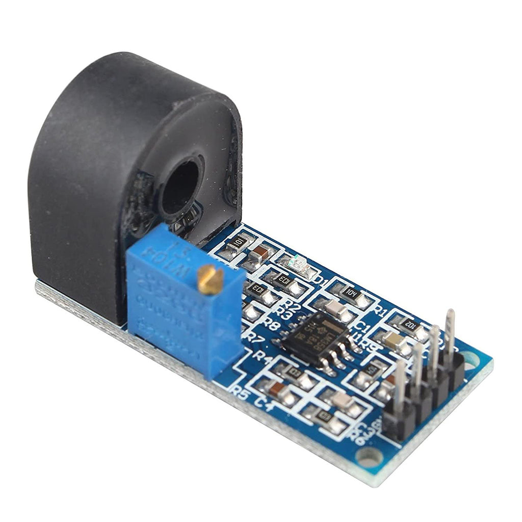 HALJIA 5A Single Phase AC Current Sensor Module With Active Output Tra