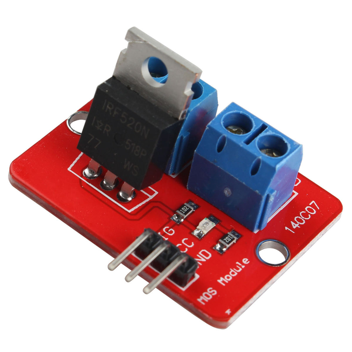 HALJIA IRF520 MOS FET MOSFET Driver Module Compatible with Arduino Ras
