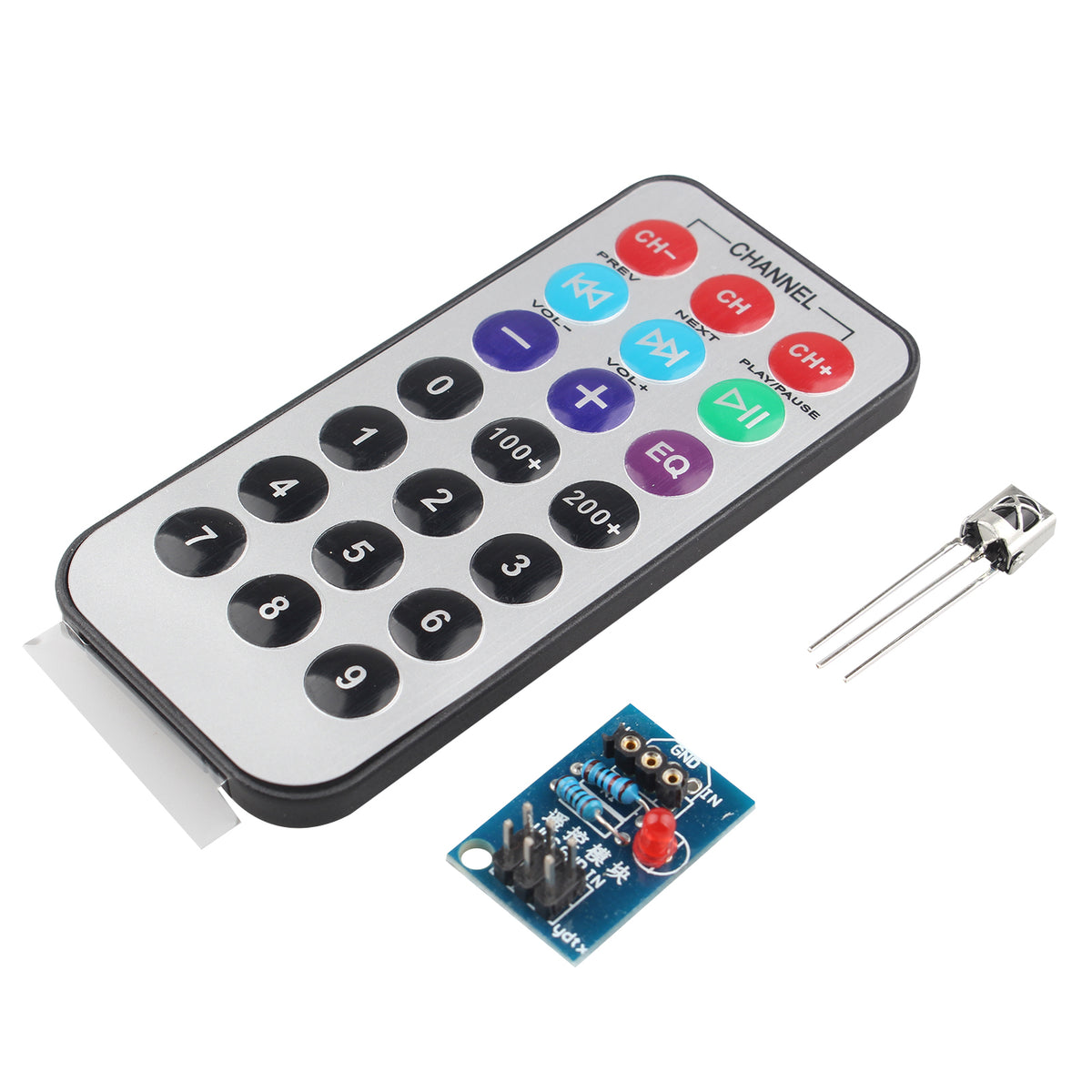 HALJIA HX1838 Infrared Remote Control Module IR Receiver Module DIY Ki