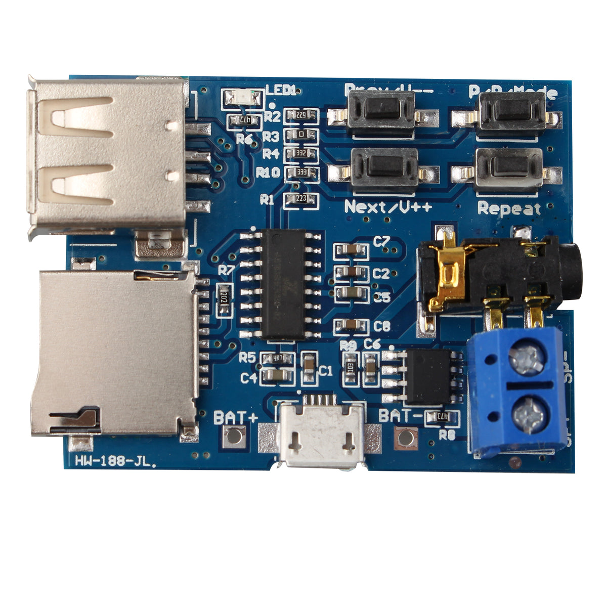 HALJIA MP3 Format Lossless Decoders Decoding Power Amplifier MP3 Playe