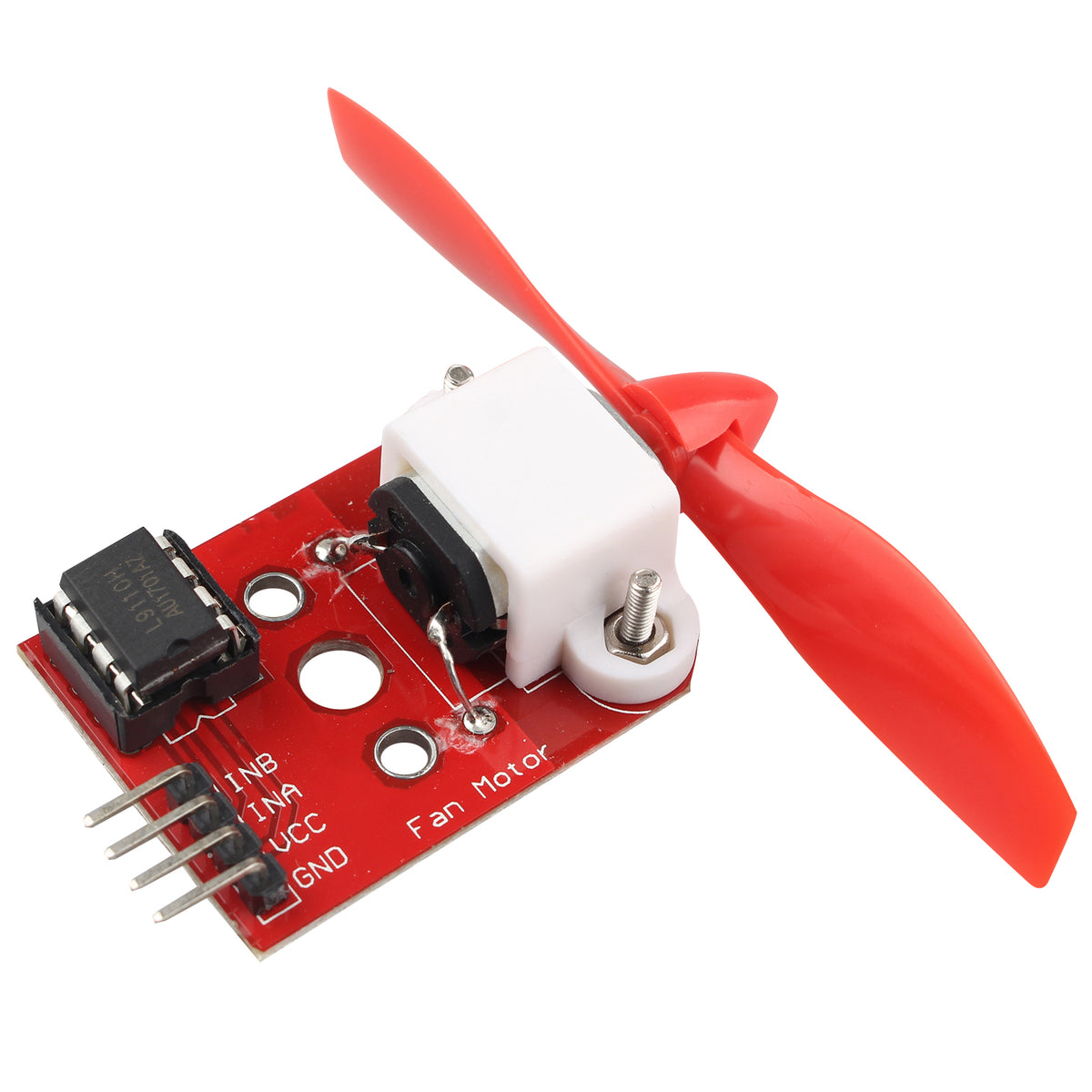 HALJIA L9110 Fan Motor Module with Propeller for Arduino Firefighting