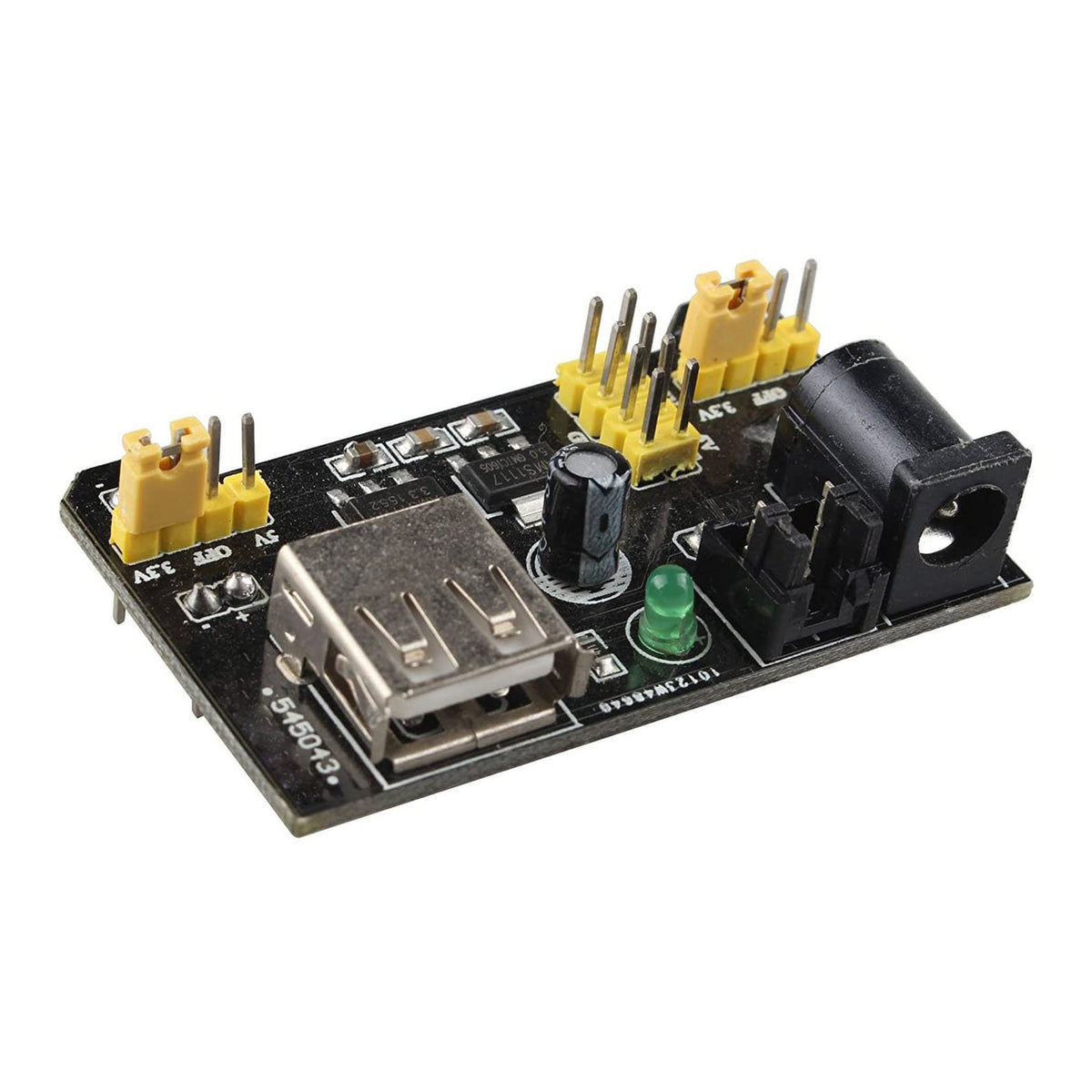 HALJIA MB102 Breadboard 3.3V 5V Power Supply Module 3.3V/5V Compatible