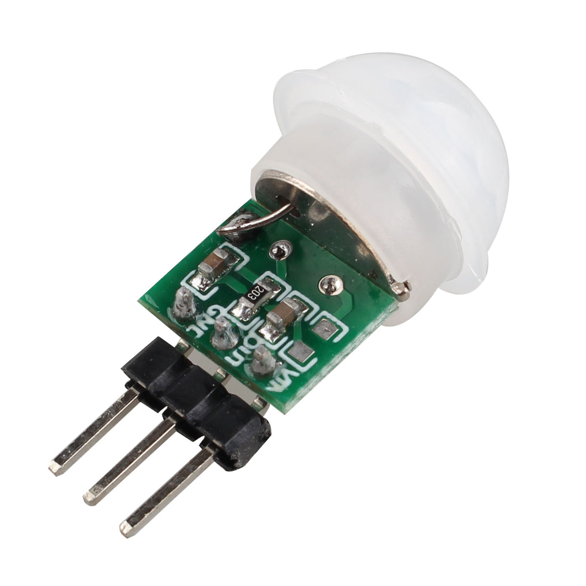 HALJIA 5PCS AM312 IR Human Sensor Mini Pyroelectric PIR Sensor Module