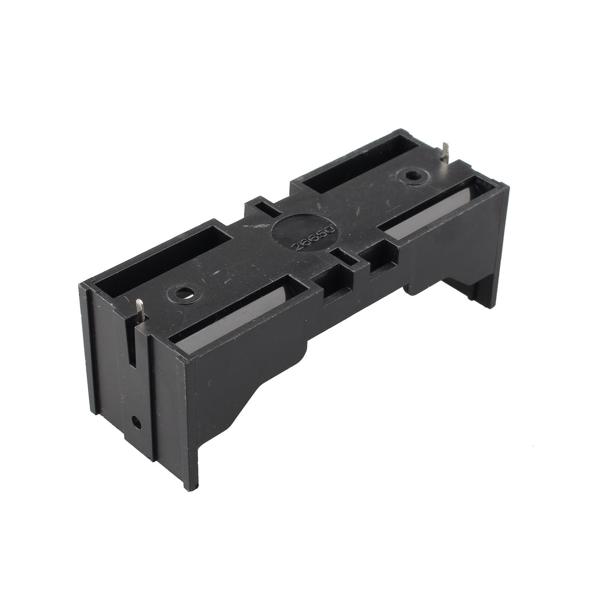 HALJIA 2PCS 1 × 26650 Battery Holder Case, Single 26650 Battery Holder