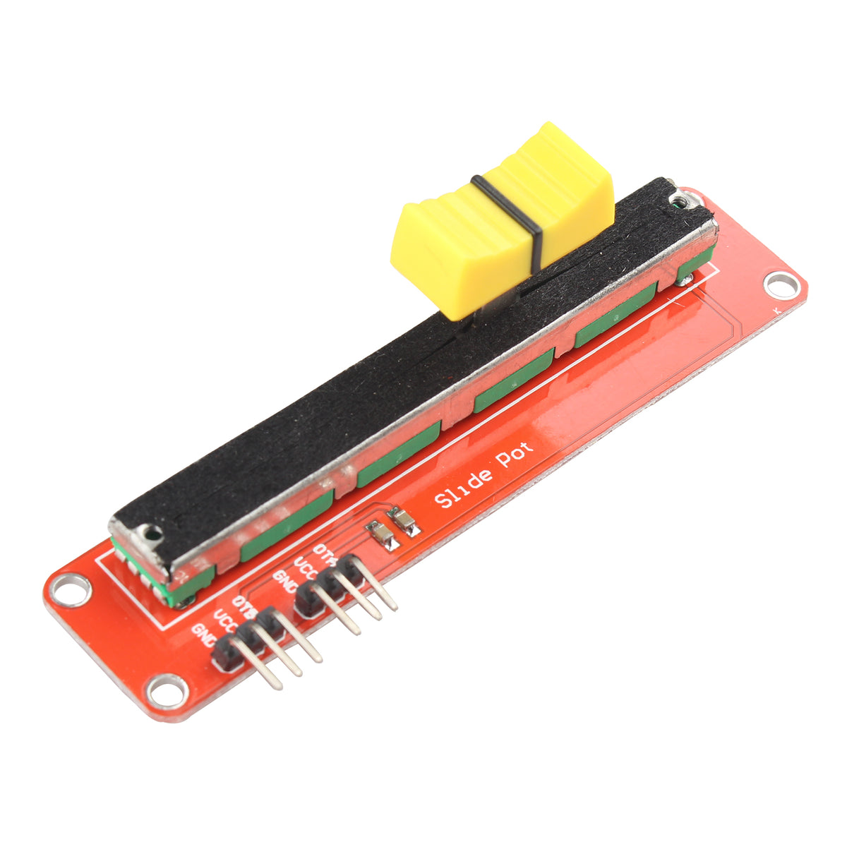 HALJIA 10K Logarithmic Slide Potentiometer Log Potentiometer Dual Outp
