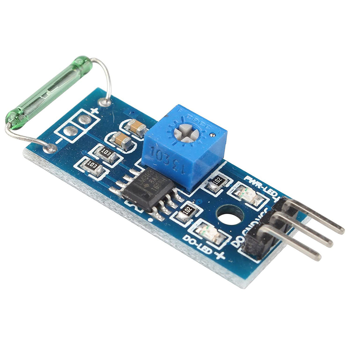 HALJIA Reed Sensor Module Magnetron Module Reed Switch MagSwitch Compa