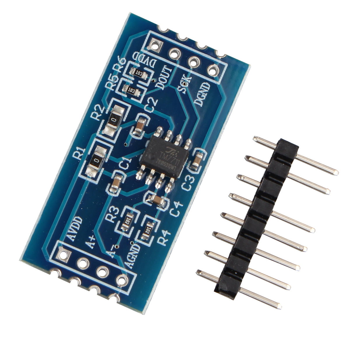 HALJIA TM7711 Module/Electronic Weighting Sensor 24 Ad Module Microcon