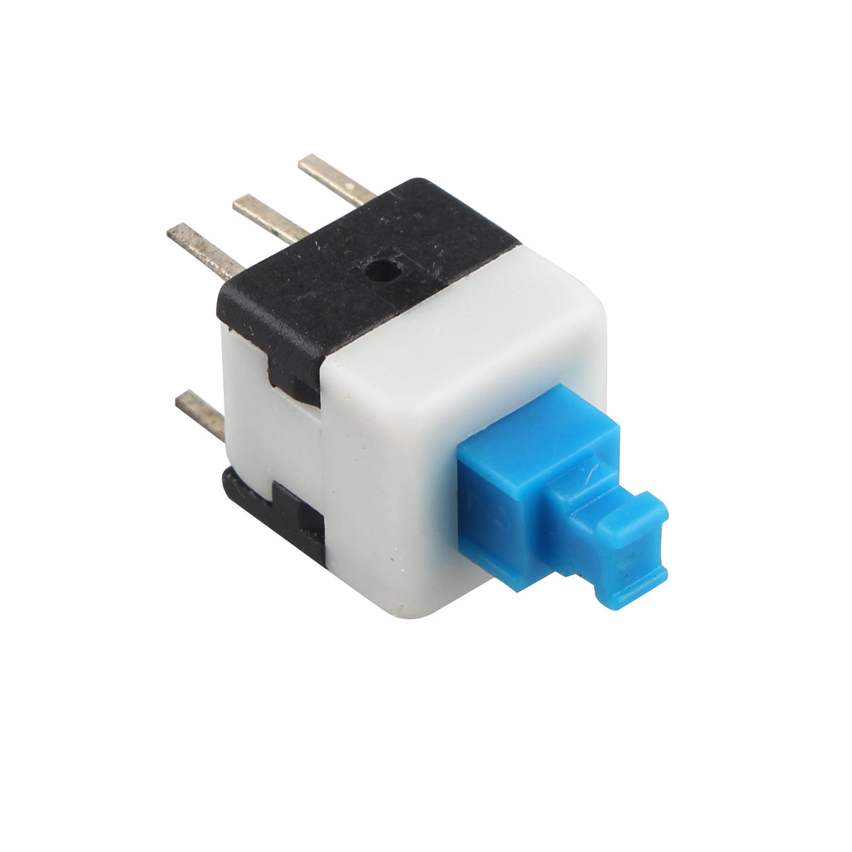 HALJIA 10pcs 6 Pin Self-Locking Switch Push Button Switches DPDT 8 x 8