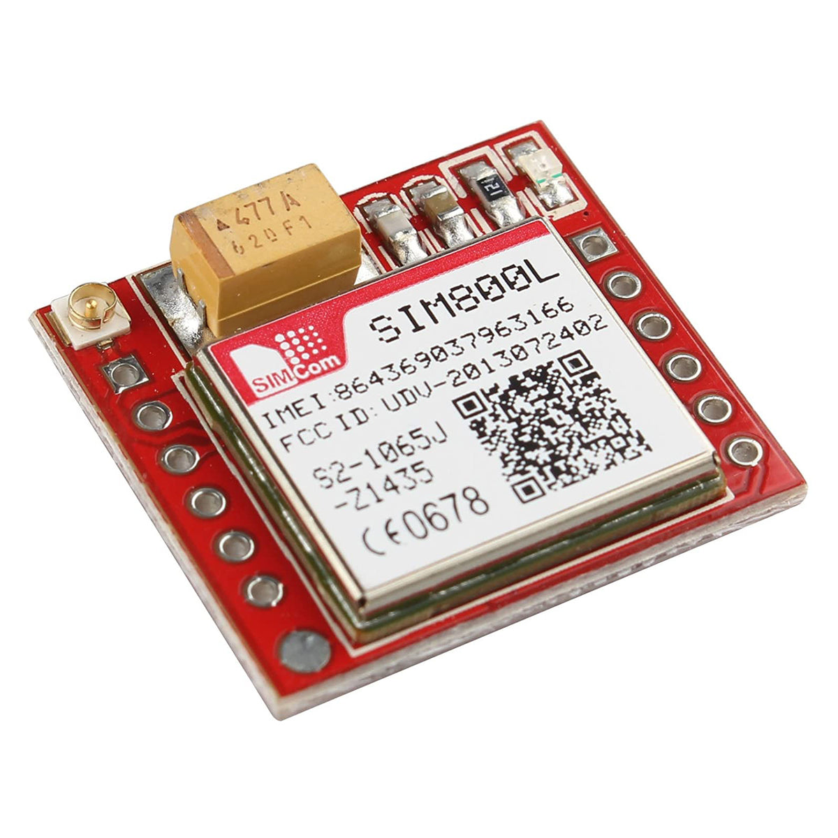 HALJIA SIM800L Quad-band Network GPRS GSM Breakout Module TTL Serial P