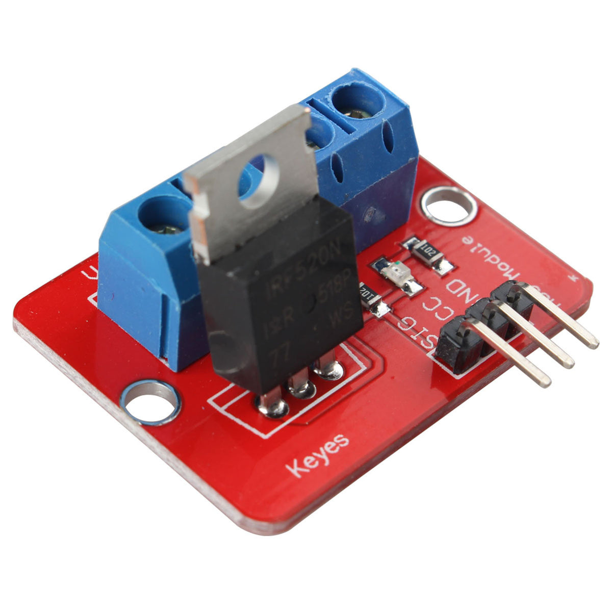 HALJIA IRF520 MOS FET MOSFET Driver Module Compatible with Arduino Ras