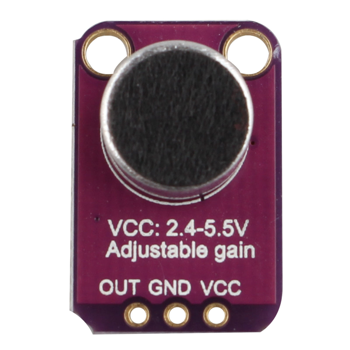 HALJIA 3PCS MAX4466 Electret Microphone Amplifier MAX4466 Sound Sensor