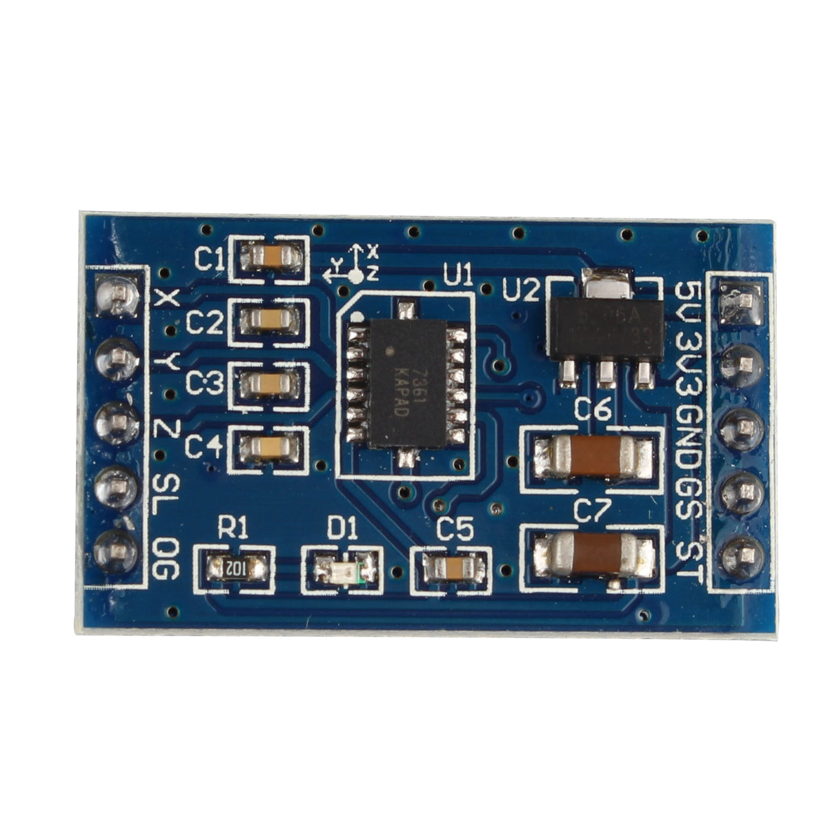 HALJIA MMA7361 Accelerometer Sensor Acceleration Module Universal High