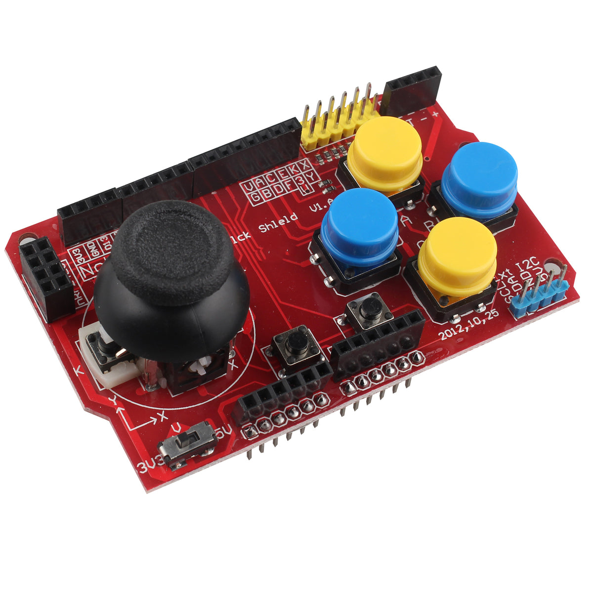 HALJIA JoyStick Keypad Shield Expansion Eoard Game joystick Simulation