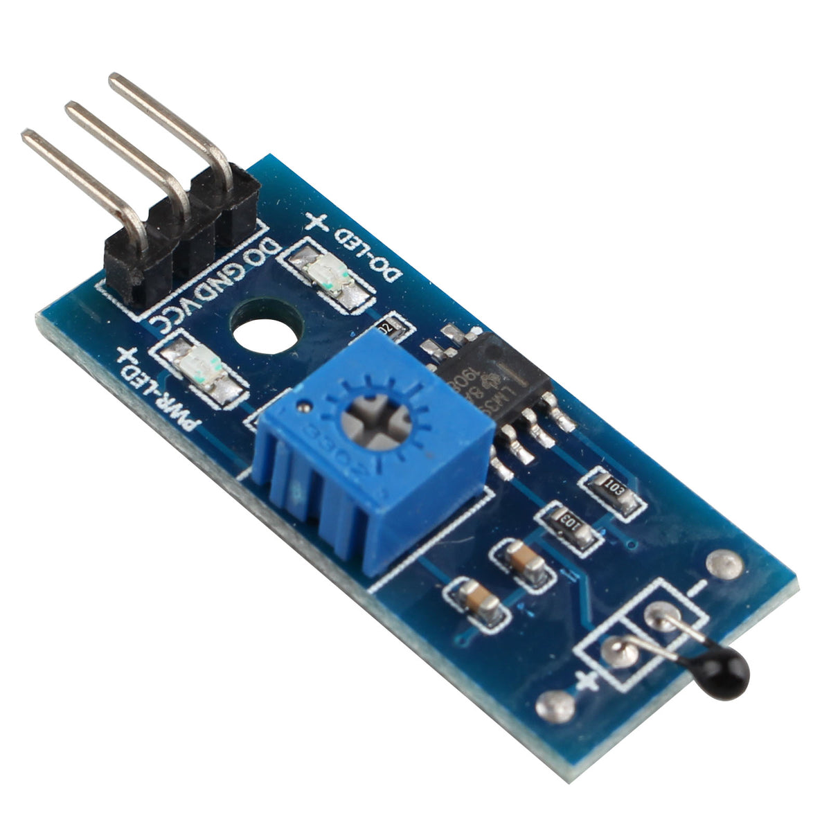 HALJIA 3PCS Thermistor Temperature Sensor Module LM393 3.3V - 5V NTC T