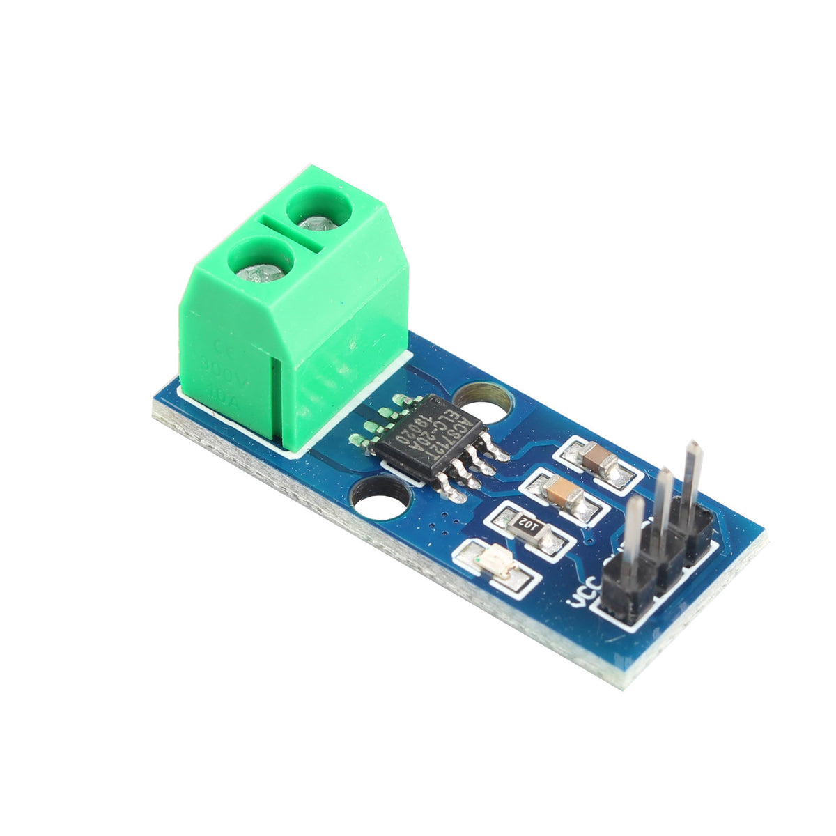 HALJIA 3PCS 20A Range Current Sensor Module ACS712 Module ACS712T Comp